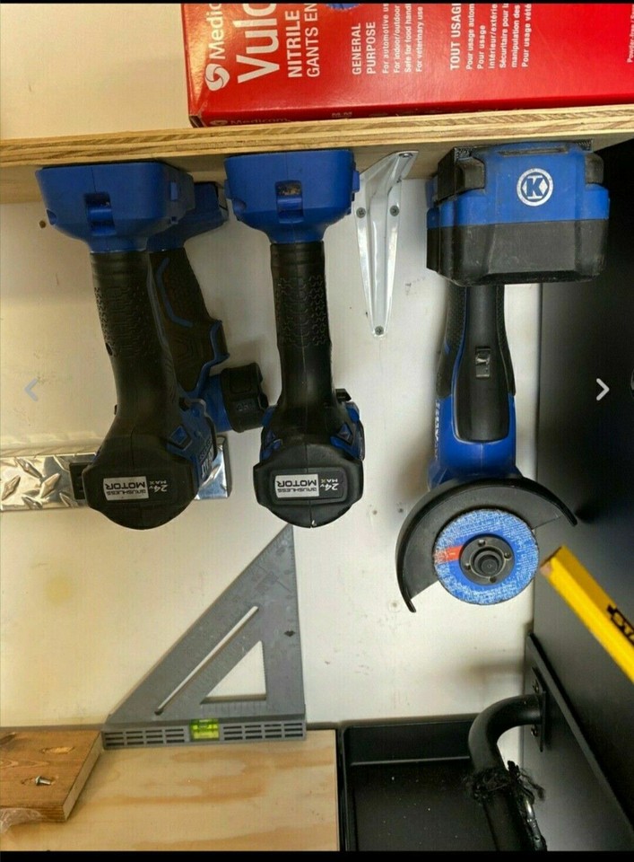 **2 Pack** Kobalt 24V Battery Slot Tool Holder Mount | eBay