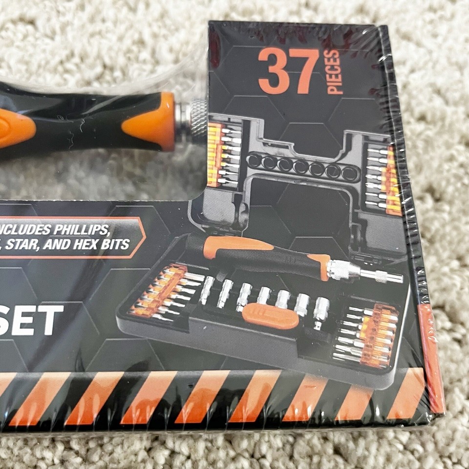 Torelli 37 piece Screwdriver Set Telescopic Pozi Hex Phillips Slotted ...