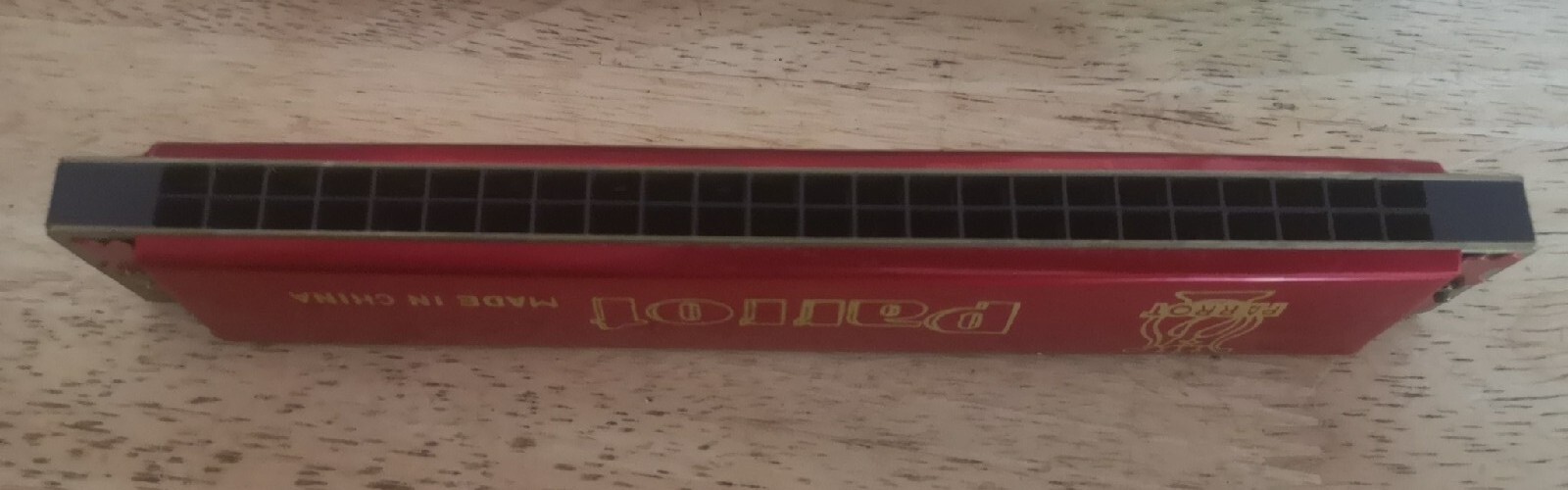 Vintage Parrot Harmonica Mouth Organ 24 Hole - C. Great condition Boxed ...
