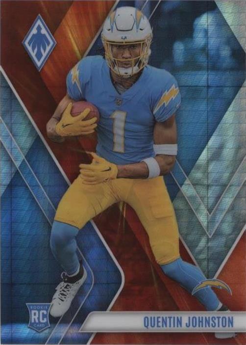 2023 Panini Phoenix - Rookies Quentin Johnston #107 Fire Burst /340 (RC ...