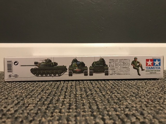 Tamiya M48a3 Patton US Medium Tank With Figures MM220A Kit for sale ...