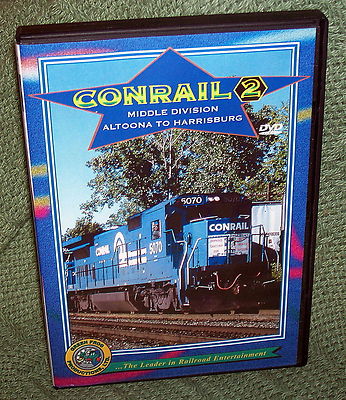 20091 TRAIN VIDEO DVD "CONRAIL VOL. 2" THE MIDDLE DIVISION | eBay