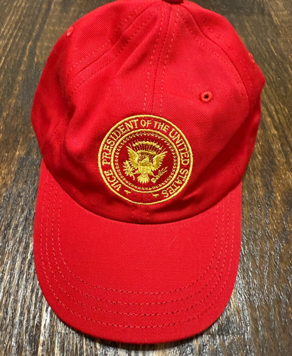 Vice President's Seal Hat - VP JD Vance Signature - Red | eBay
