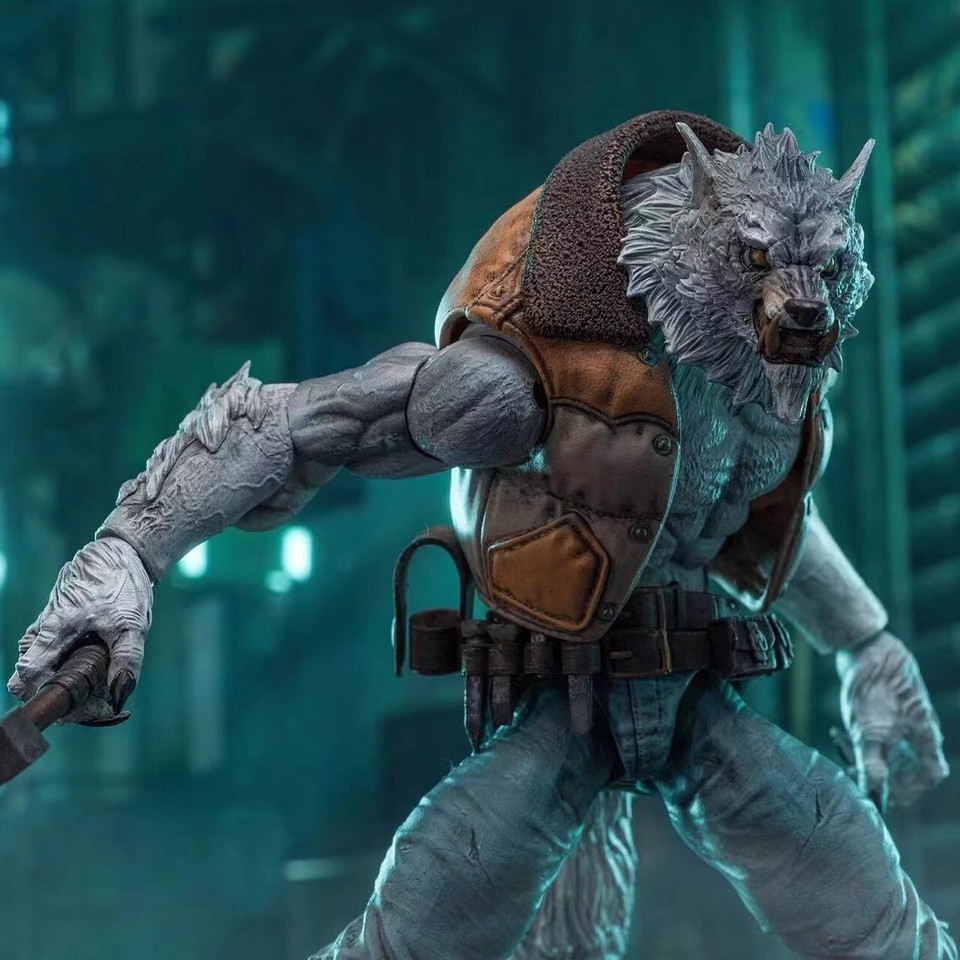 1/12 Furay Planet FP002W White Werewolf Veteran William Action Figure ...
