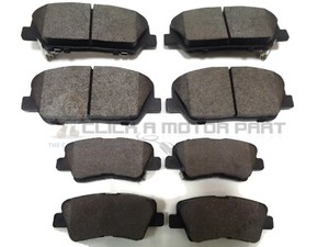 FRONT AND REAR BRAKE PADS FOR HYUNDAI i30 MK2 AUG 2012-2016 (FRONT ...