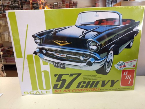 AMT 1159 '57 Chevy Bel Air Convertible1/16 model kit | eBay