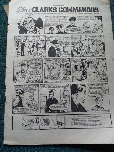 A3g Ephemera 1971 advert clarks commandos gipsy caravan | eBay