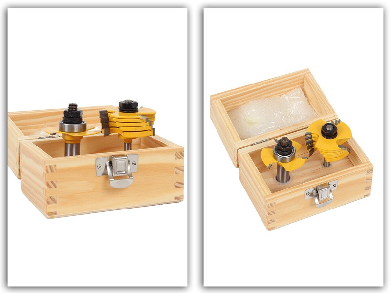 6 Kerf Slot Cutter Router Bit Set - 1/2" Shank - Yonico 14700 | eBay