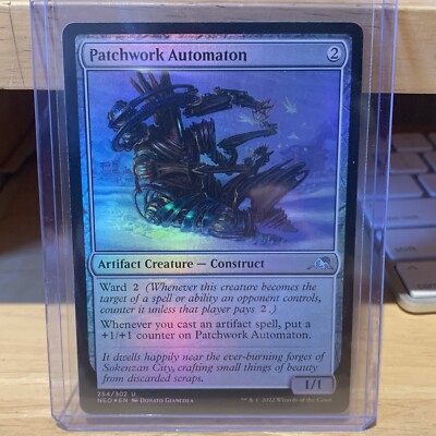 MTG Patchwork Automaton Kamigawa: Neon Dynasty Foil Uncommon NM | eBay