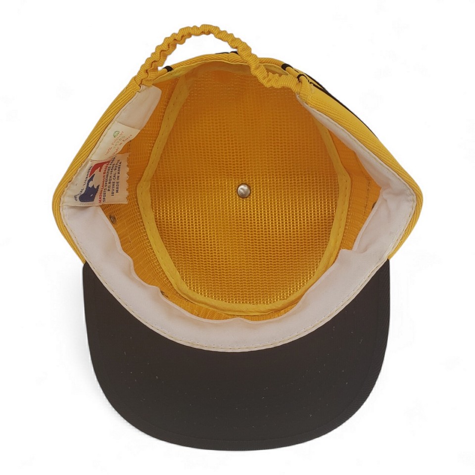 Vintage MLB Pittsburgh Pirates Yellow Baseball Pillbox Hat Fits Youth 3 ...