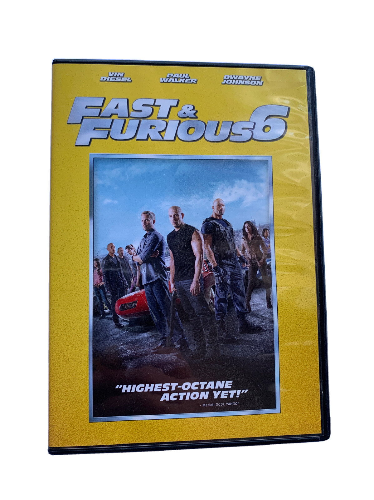 Fast & Furious 6 - DVD By Vin Diesel,Paul Walker,Dwayne Johnson - GOOD ...