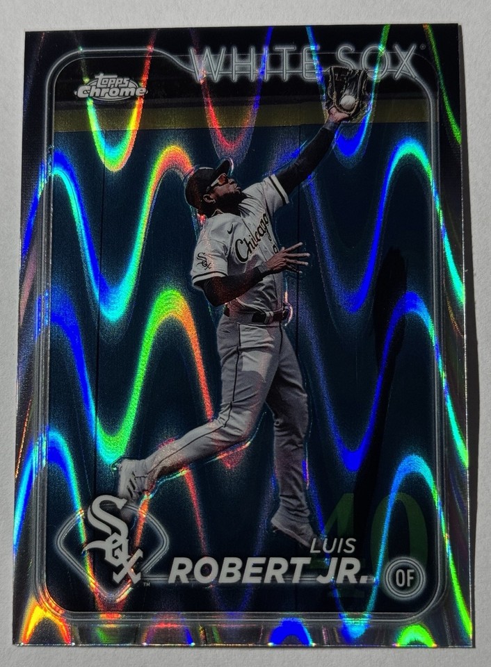 2024 Topps Chrome LUIS ROBERT JR. Raywave Refractor #86 WHITE SOX | eBay