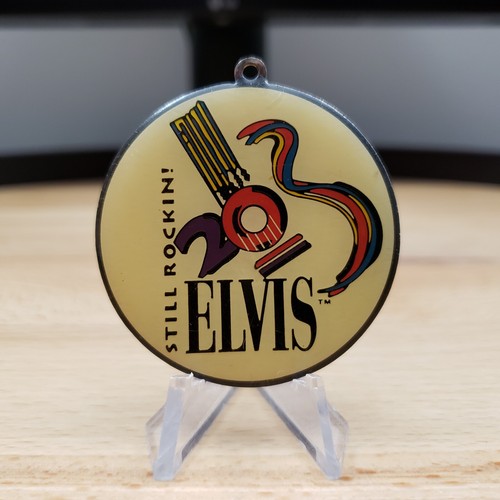 Elvis Still Rockin Metal Medallion 1996 | eBay