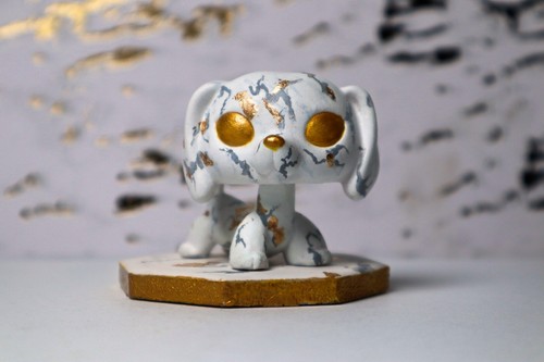 LPS Custom OOAK Main Five Dachshund Marble Statue Hand Made With ...