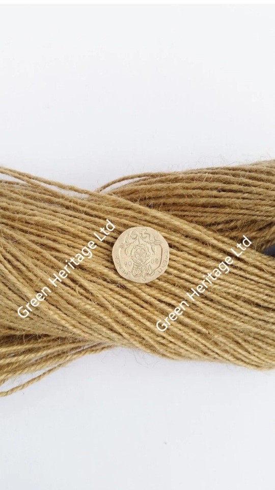 1m-1000m 1/2/3 ply Natural Brown Soft Jute Twine Sisal String Rustic ...
