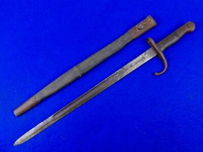 Turkish Turkey Antique WW1 Mauser Model 1887 Bayonet Knife w/ Scabbard ...