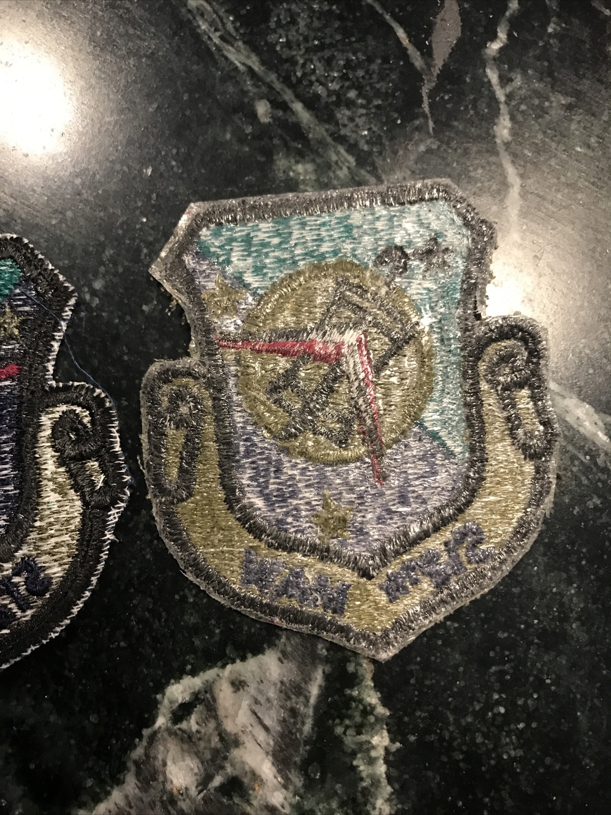 USAF PATCH 512th Military Airlift Squadron Rare Subdued 70s 80s Orig 3 ...