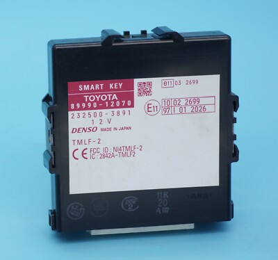 2009 2010 Toyota Corolla ZRE152 Smart Key Control Module OEM Genuine ...