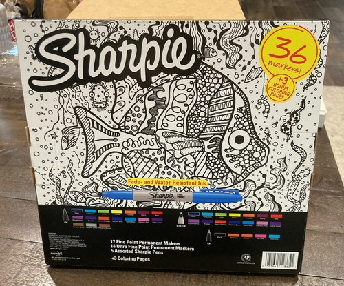 Sharpie Markers Limited Edition Set Assorted Colors 39 Count for sale ...