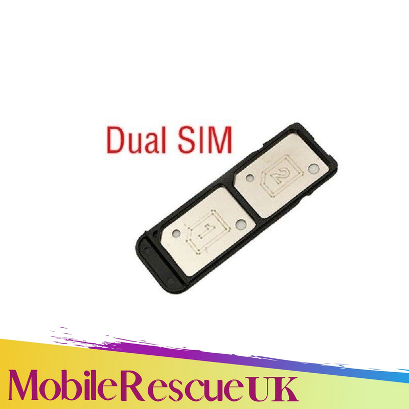 DUAL SIM Card Holder Tray 2 SIMS For Sony Xperia XA F3111 F3113 F3115 ...