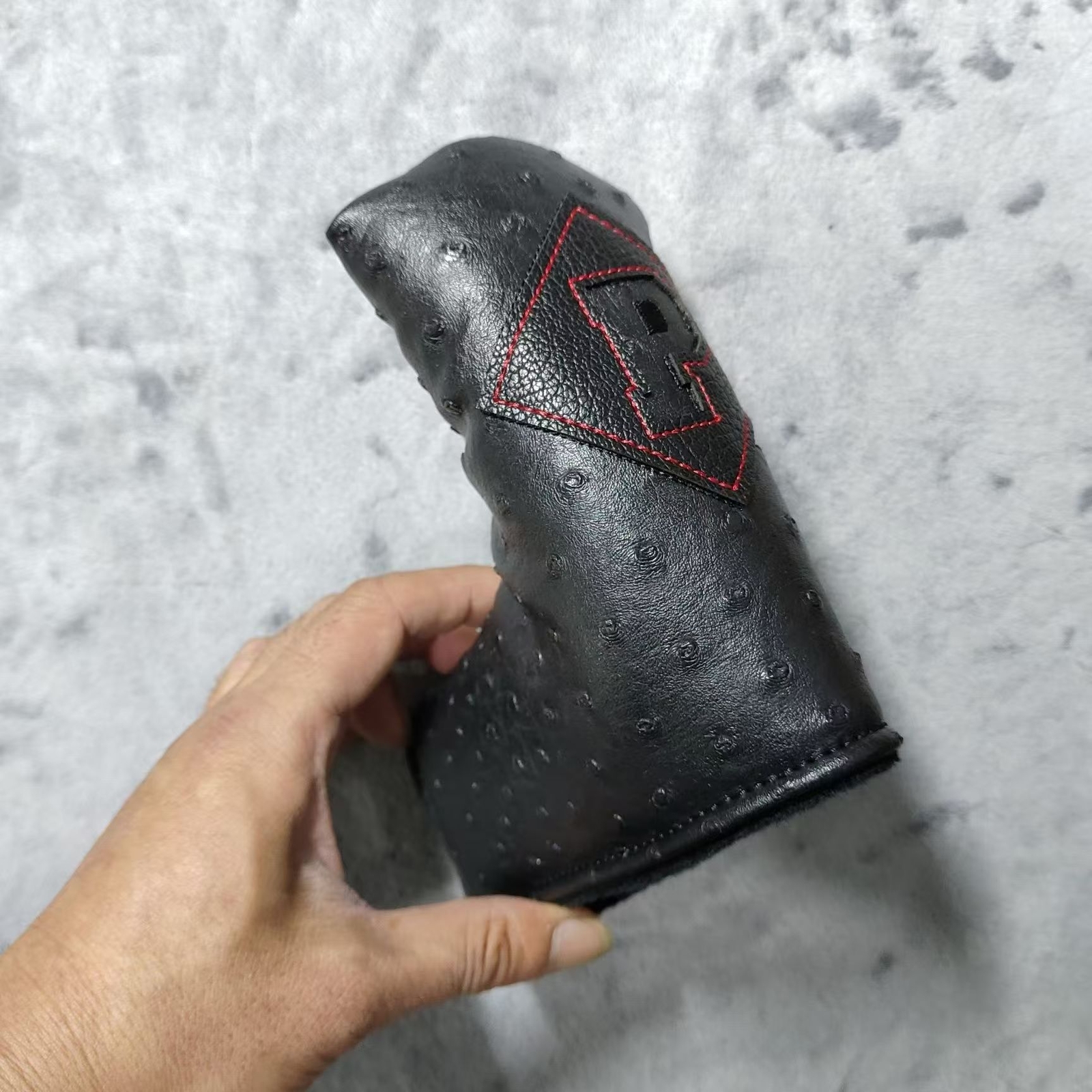 Handmade alligator Ostrich vintage golf club covers wooden golf club ...