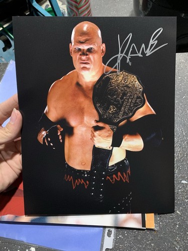 KANE Signed W/proof 8X10 Photo WWF WWE Glen Jacobs Autographed The ...