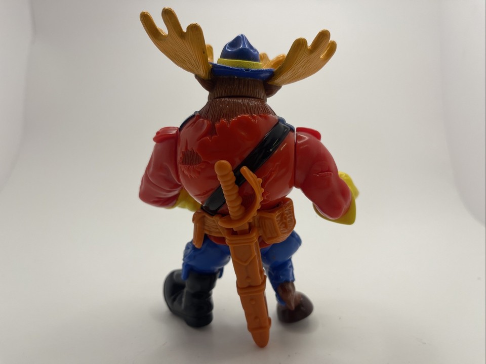 Monty Moose Teenage Mutant Ninja Turtles TMNT 1989 Playmates 100% ...