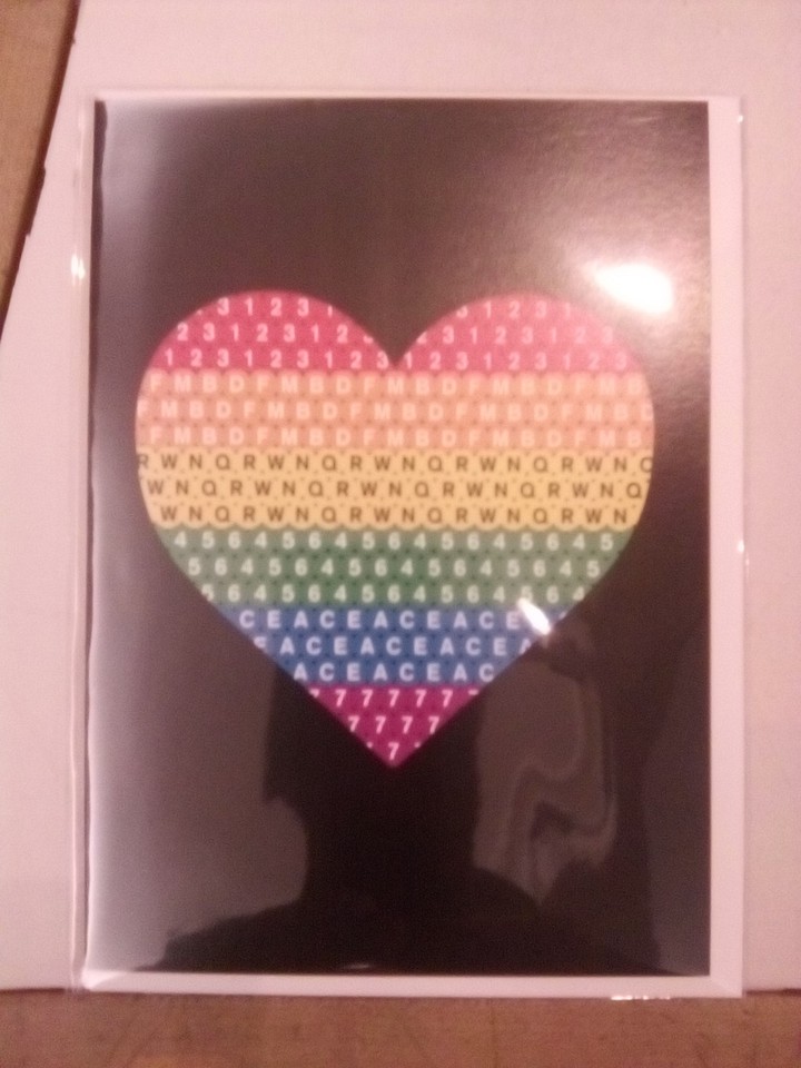 Vintage ~ Brand NEW ~ MTA New York City Transit Pride with Heart Blank ...