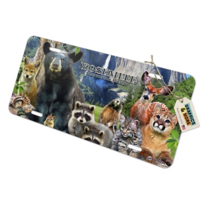 Yosemite National Park California CA Metal Vanity Tag License Plate | eBay
