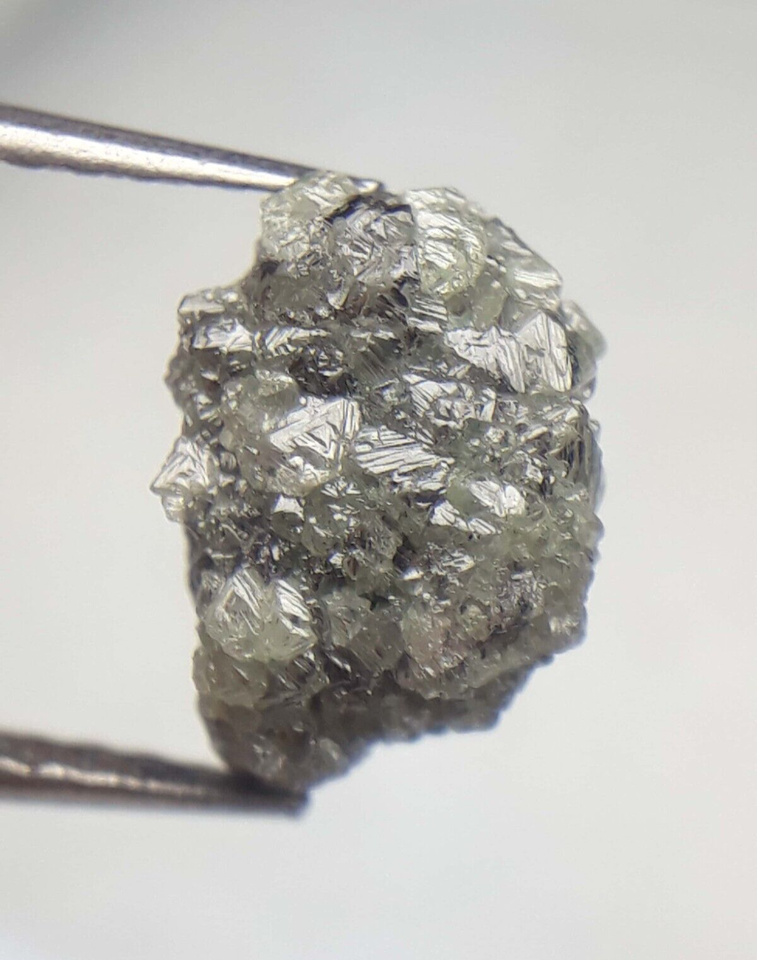 2.31 Ct,Natural Rough Diamond,Raw Rough Diamond,Grey Uncut Diamond ...