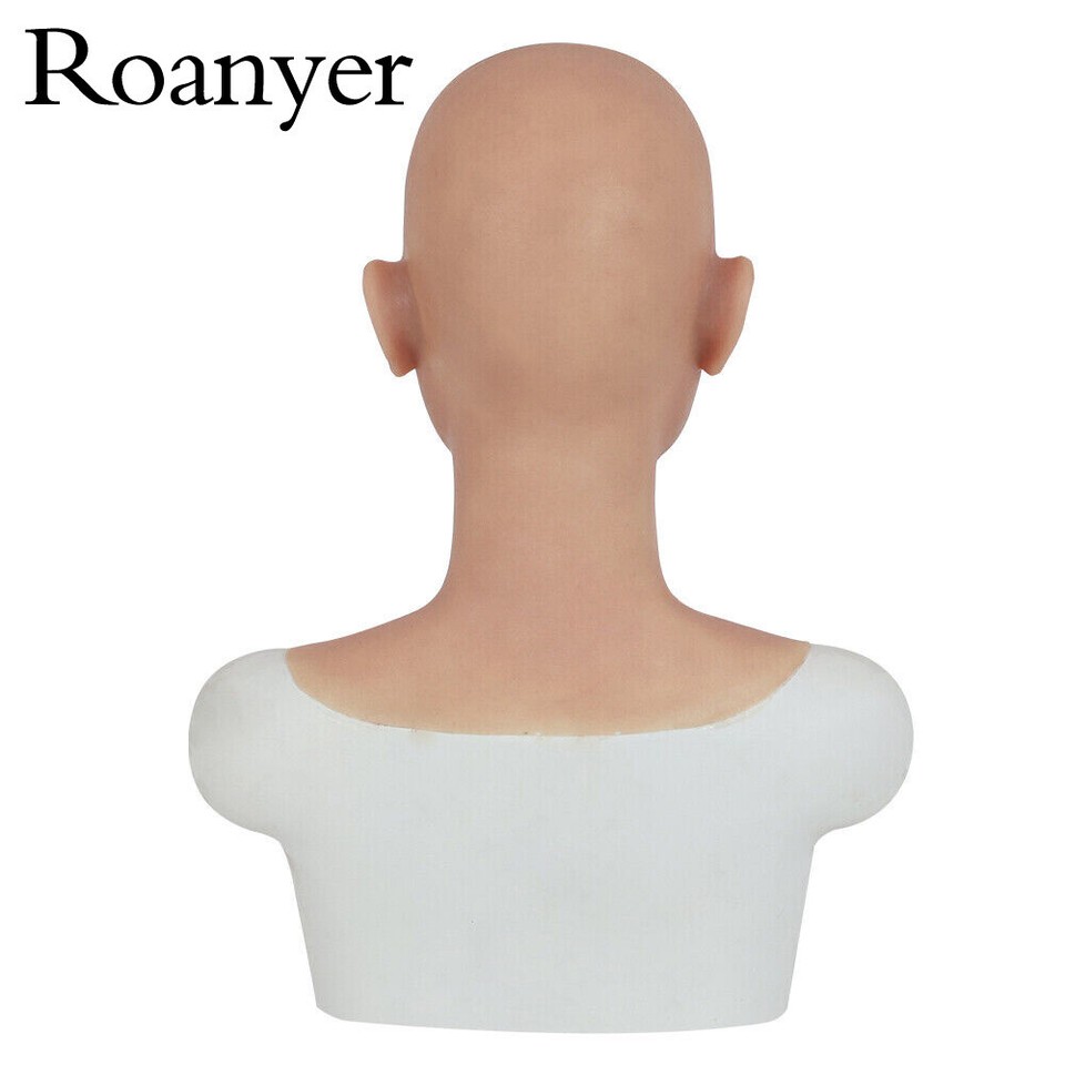 Roanyer Silicone Female Realistic Fancy Human Skin Mask For ...