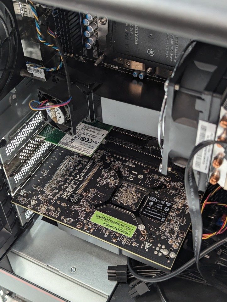 Lenovo ThinkStation P720 Xeon Gold 5122 32GB DDR4 512GB SSD Barco MXRT ...