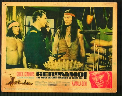 Geronimo 11"x14" Lobby Card #7 Chuck Connors Pat Conway Western | eBay
