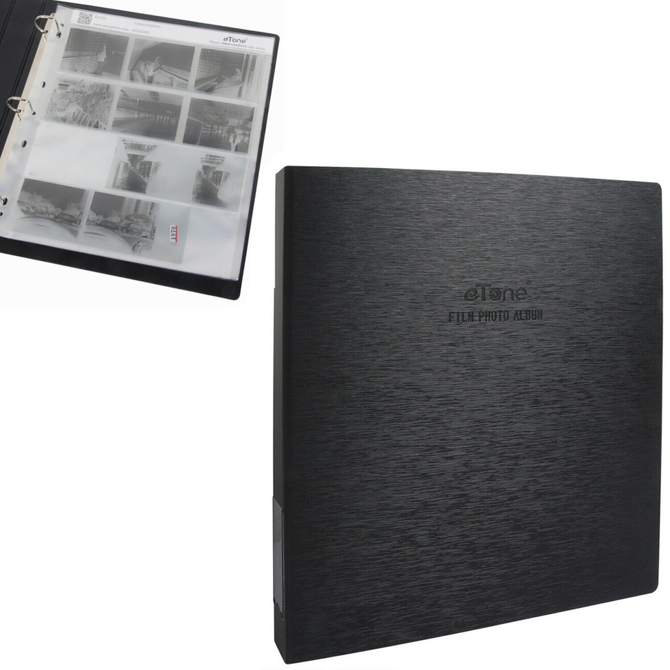 Film Photo Archival Storage Binder Album+30x Acid-Free 120 Film Storage ...
