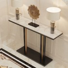 47" Modern Luxury Console Table Entryway Hallway Display Stand Lounge ...
