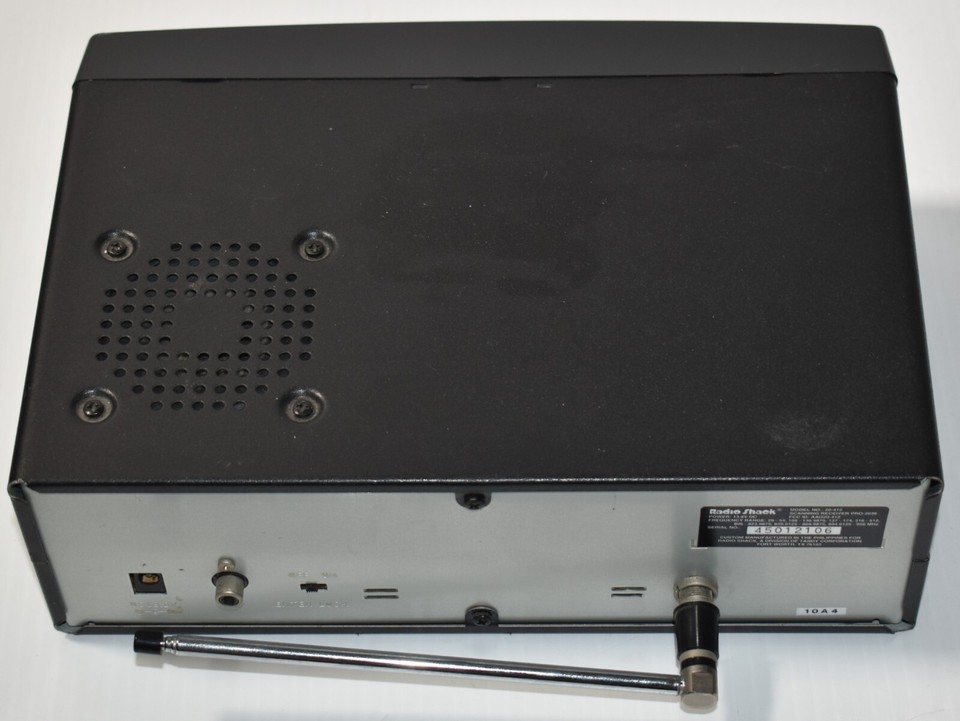 Radio Shack PRO-2036 200 Channel UHF/VHF AM/FM Scanner Receiver | eBay