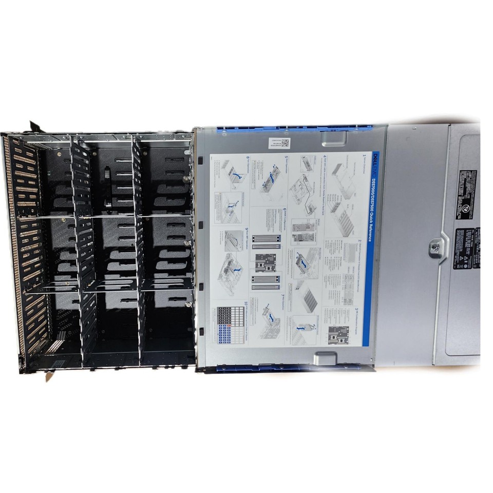 NEW Dell ECS EX3000 90 Bay LFF 2 Node Storage HW RAID Xeon 32 Core 4x ...