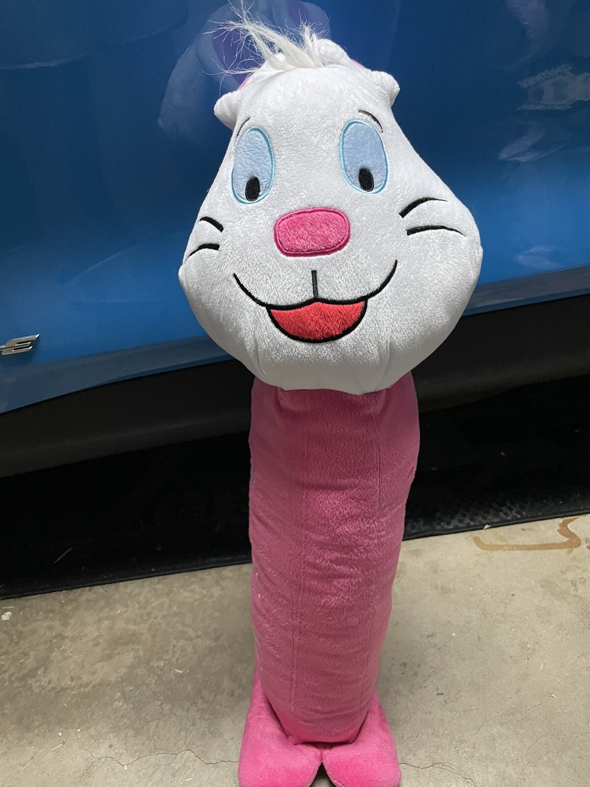 Giant Hard To Find 34" PEZ Dispenser Plush Pink Bunny Rabbit Stuffed ...