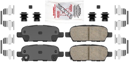 Rear Disc Brake Pad Set for 2008 Infiniti G37 Base 841929110292| eBay