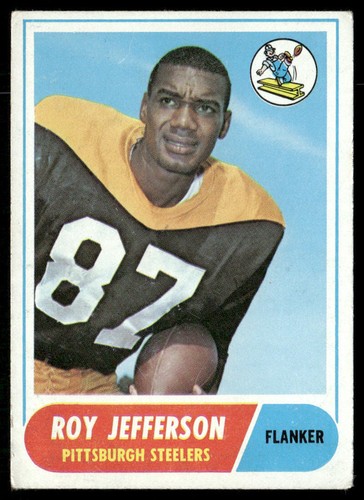 Roy Jefferson 1968 Topps #85 Pittsburgh Steelers VG Crease | eBay