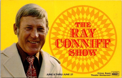 Vintage Ray Coniff Show Postcard Circus Room Restaurant Reno Nevada | eBay