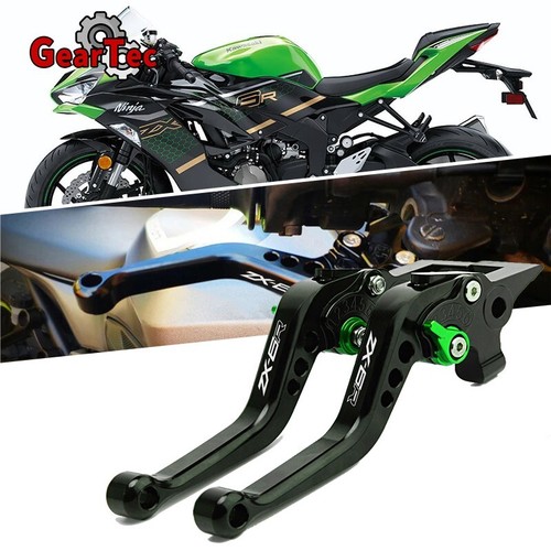 LOGO Short Brake Clutch Levers For Kawasaki ZX6R/636 ZX 6R NINJA 2007 ...