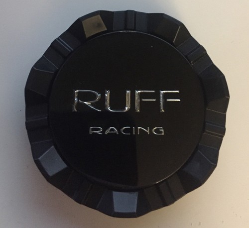 Ruff Racing Black Wheel Rim Center Cap - C124601CAP | eBay