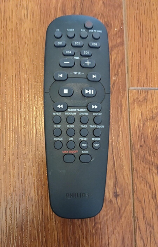 PHILIPS Stereo CD Remote Control Audio Tune RC19532008/01 MC530/590 OEM ...