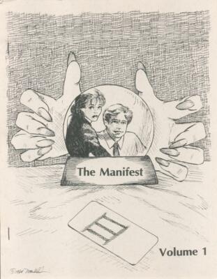 LOT of 2 Multi-Media "The Manifest 3 Vol 1, 2" GEN Fanzines X-Files | eBay