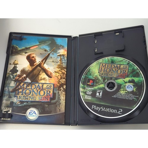 Medal of Honor Rising Sun Sony PlayStation 2 Ps2 - Complete + Manual ...