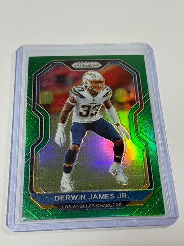 ERWIN JAMES 2020 Panini Prizm GREEN SP #144 CHARGERS | eBay