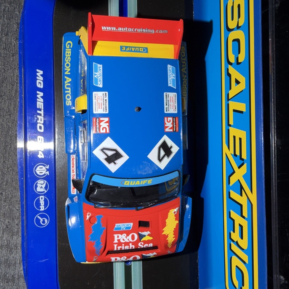 Scalextric C3494 MG Metro 6R4 British Rallycross Championship Lawrence ...