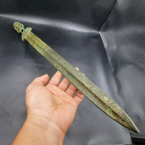 Superb Ancient Roman Wonderful Bronze Excellent Rare Big Sword Buddha ...