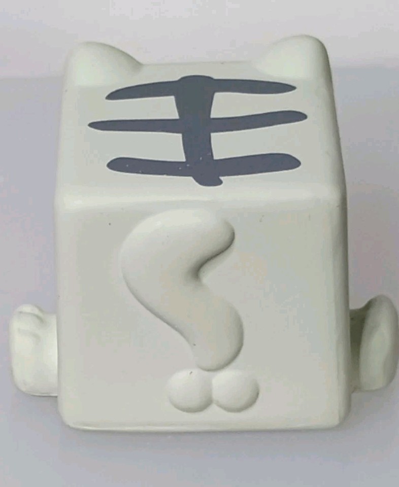 Choco Teddy Square Cat Fish Ball Gray Blind Box Figure | eBay